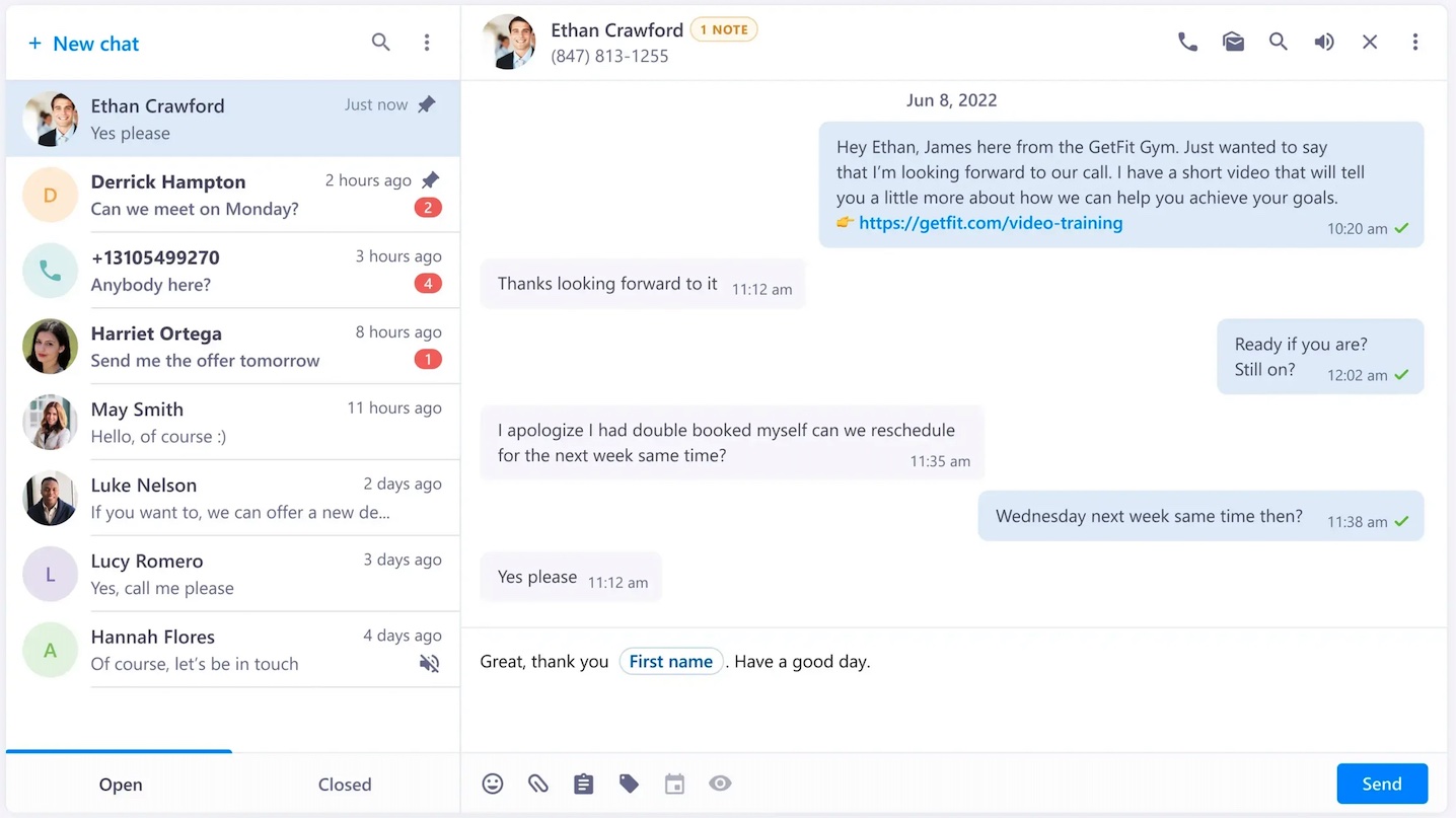 Opentact: Enhance Your Client Communication Experience